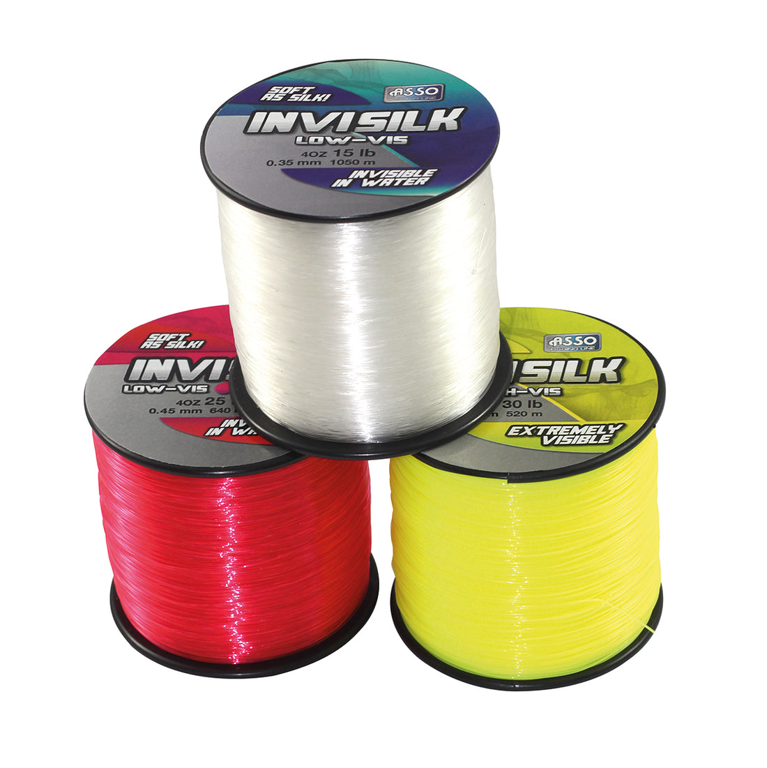 Asso Invisilk 4oz Fishing Line – Asso Fishing Line UK